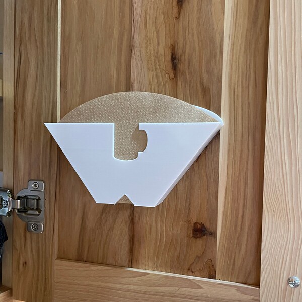 Coffee Filter Holder Cone #2 Organizer - Kitchen Space Saving Aid ...