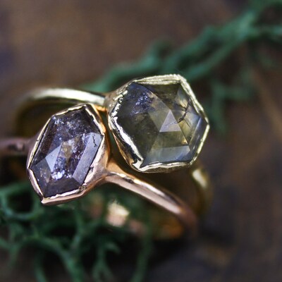 0.91 Ct, 9.2 X 4.0 X 2.9 MM, Natural Loose Raw Diamond Brown Color I3 ...