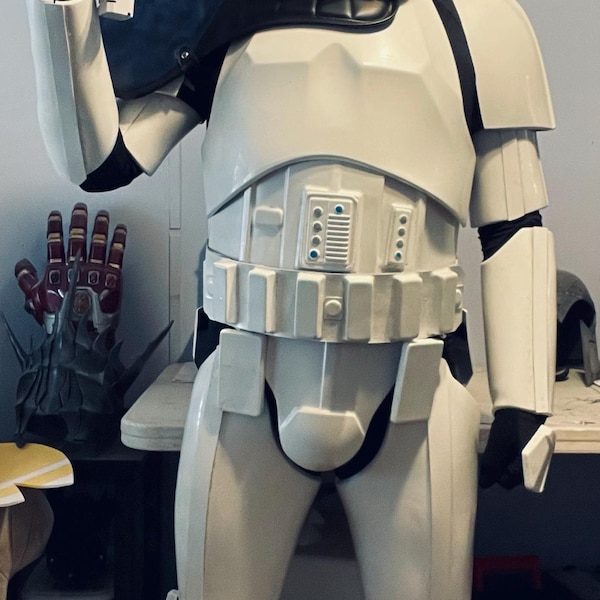 Star Wars Stormtrooper Armor Kit Idealized Version Glossy ABS UV Stable ...
