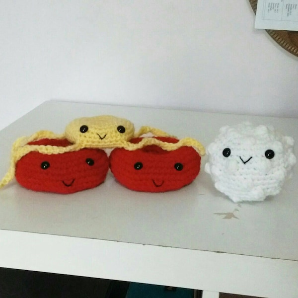 Blood Cell Amigurumi Trio Crochet Pattern Bundle - Etsy