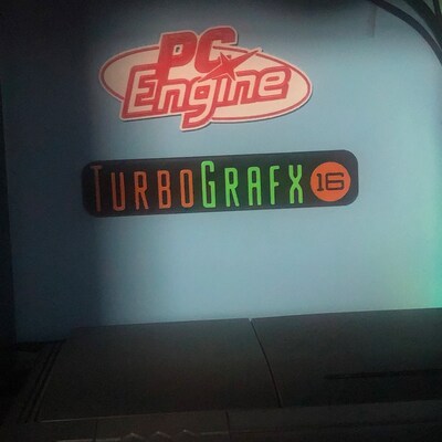 Turbografx 16 3D Printed Logo Shelf Display Wall Turbo Grafx - Etsy