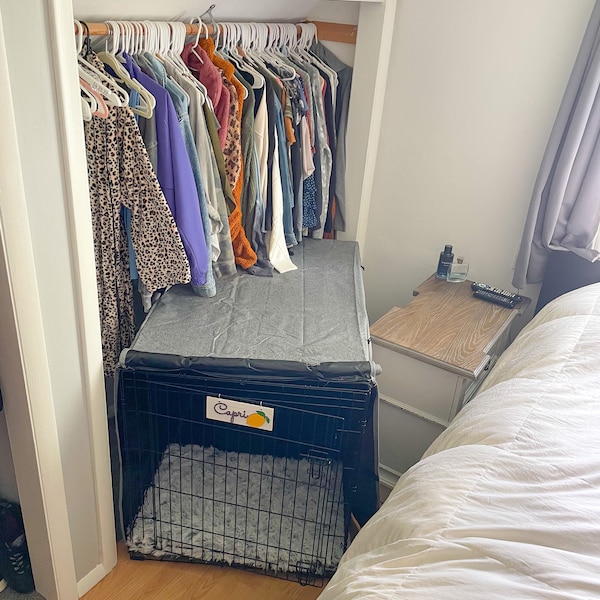 Personalized Pet Crate Sign | Personalized Hanging Crate Tag | Gift for ...