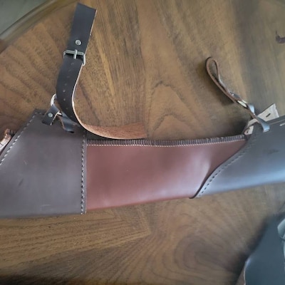 DIY Leather Pattern Armor Knee Pad PDF LARP Roleplay Medieval ...