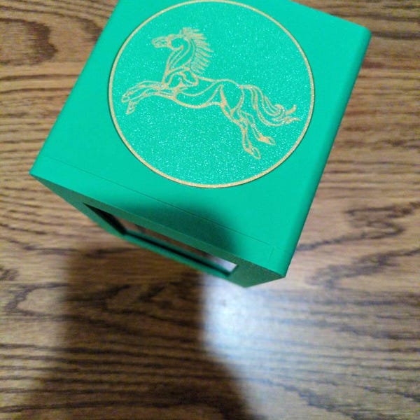 Commander Deck Box With Card Tray and Removable Front Slab - MTG TCG ...