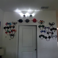 Mickey Themed Ear Display Wall Mount - Etsy Canada