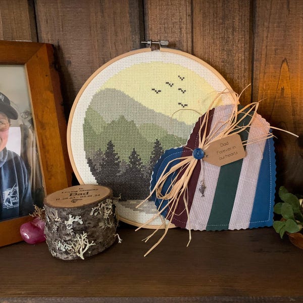 Handmade Keepsake Memory Ornaments From Loved One's Clothing - Etsy