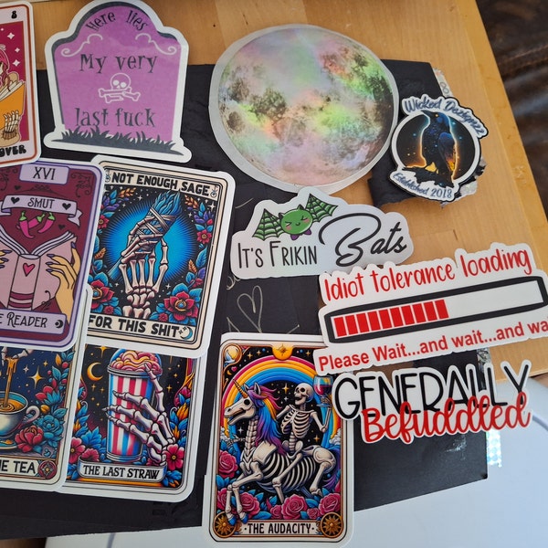 Ladies of Horror Vinyl Stickers, Halloween Spooky Ladies, Horror Queens ...