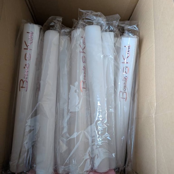 Personalised Glow Sticks | Custom LED Foam Light up Sticks | Wedding ...