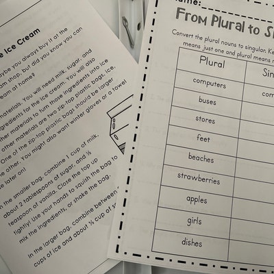 1st Grade Worksheets Review Packet for Entering 2nd Grade Reading, Math ...