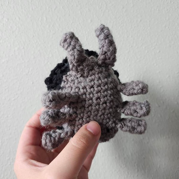 Peekaboo Pals Pill Bug Crochet Pattern: Transforming Roly Poly Plush ...