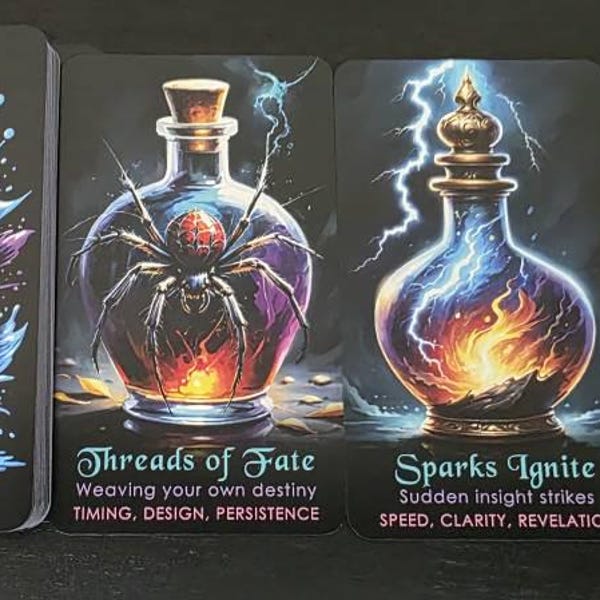 CUSTOM PREORDER: Magic Potions Oracle Deck of Mystical Elixir Tarot ...