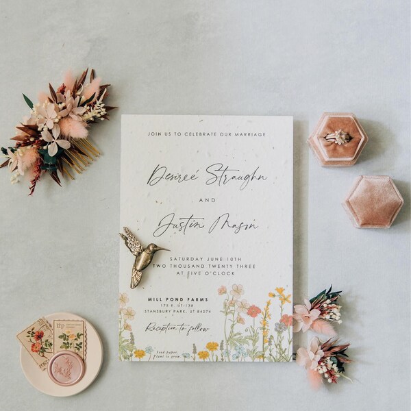 Assorted PLANTABLE Seed Paper SHAPES (pack of 15) Biodegradable Eco ...