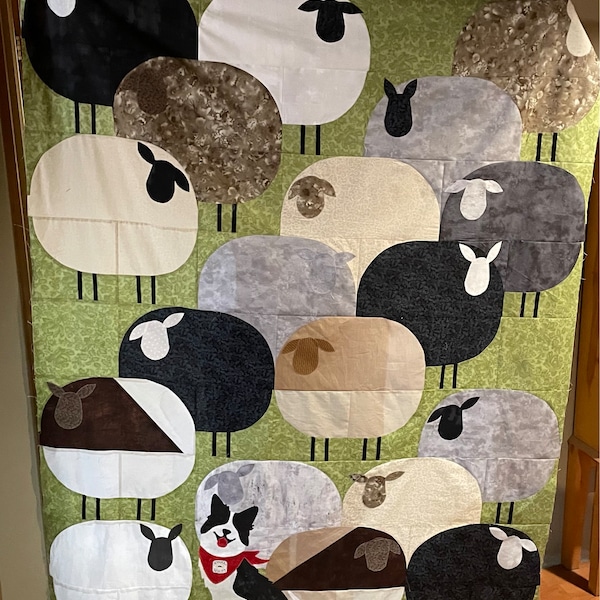 Quilt Pattern - Trip Around the World - Queen Size - PDF Pattern - Etsy