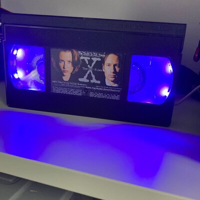 Retro VHS Lamp, Night Light, 80s, 90s, Birthday Gift, Christmas ...