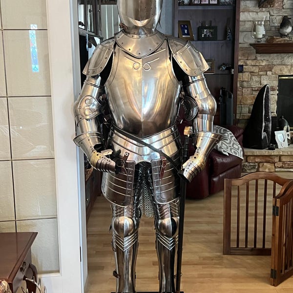 Medieval Combat Full Body Halloween Armour Suit | Medieval Knight ...