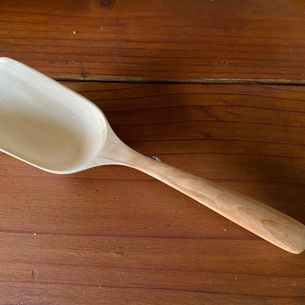 Maple Wood Hand Carved Spoon 7.5 Inch - Etsy