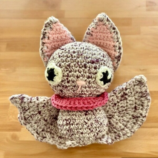 The Little Bat Crochet Pattern | Crochet Bat | Bat Amigurumi | Crochet ...