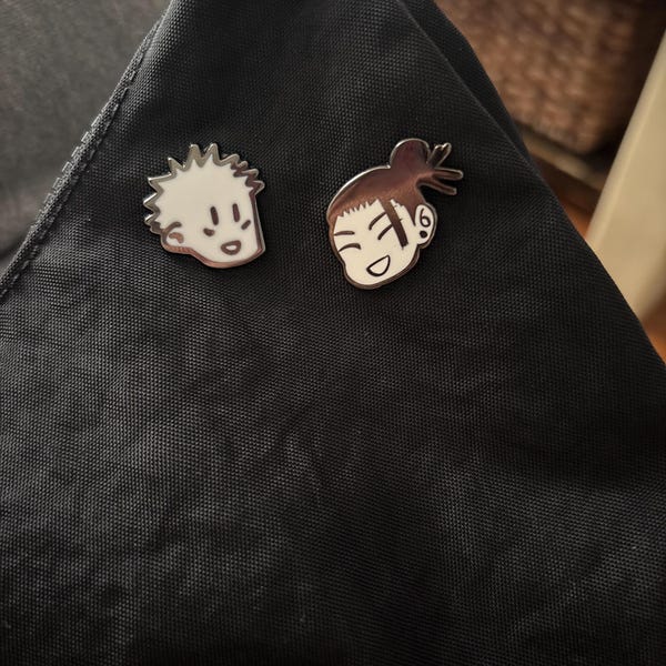 Jujutsu Kaisen Manga Chibi Filler Pins - Etsy UK