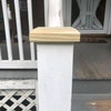 Fence Post Cap, Deck Post Cap, Modern Mailbox Post Cap, Garden Fence ...