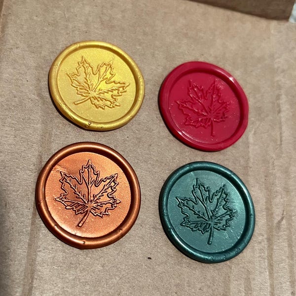 Personalized Wax Seal Stickers, 40 Colors Wax Seals Self-adhesive ...