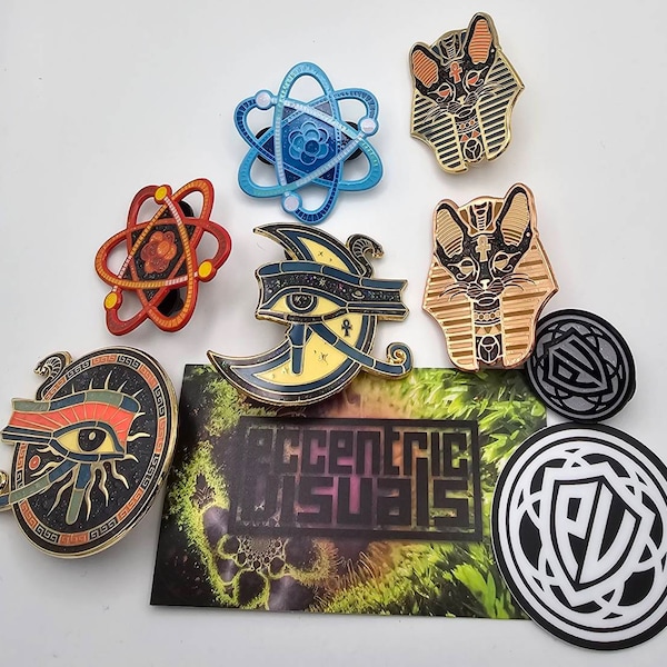 Stay Woke Hat Pin OPENEDITION Heady Hat Pins by : Eccentric Visuals - Etsy