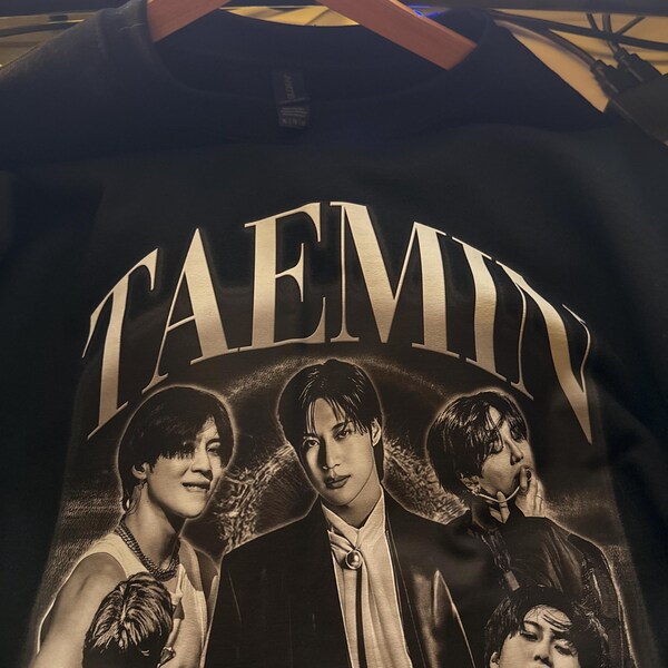 Taemin Ephemeral Gaze Tour 2025 Graphic T-shirt, Taemin Eternal Album ...