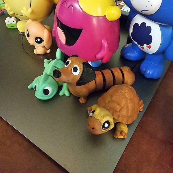 Mini Pocket Pets – 3D Printed Articulated Animals - Fun Collectible ...