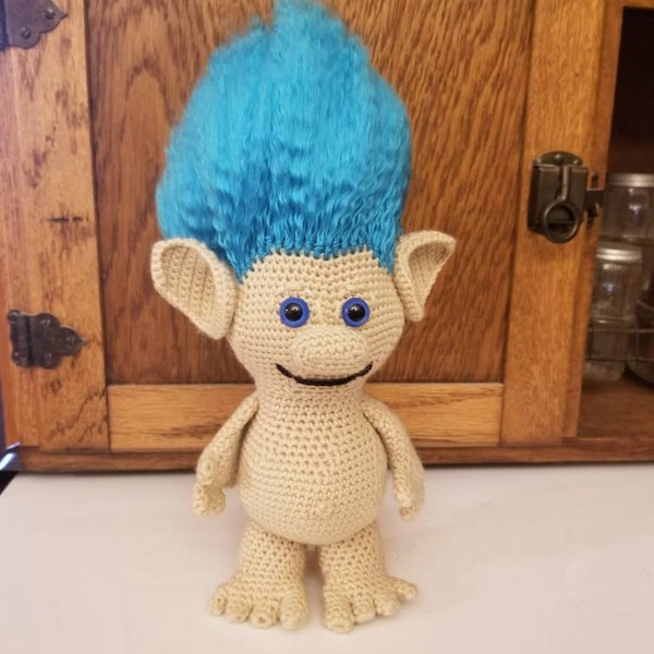 Classic Troll Amigurumi Crochet Pattern - Etsy