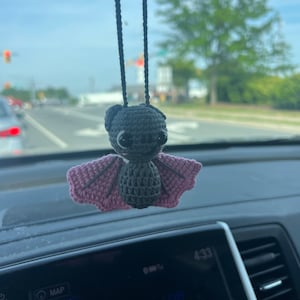 Cute Car Mirror Hanging Accessories for Women, Teens, Rear View Mirror ...