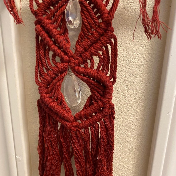 Macrame Pattern | Written PDF With Photos by Berryandclove | Beginner ...