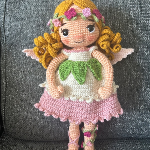 Fairy Girl Lila English Pattern - Etsy