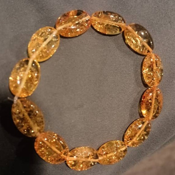 Natural Amber Honey Bean Shape Loose Beads / Big Size - Etsy