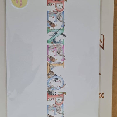 Dinosaur & Extinct Animals Alphabet Dinosaur Alphabet - Etsy