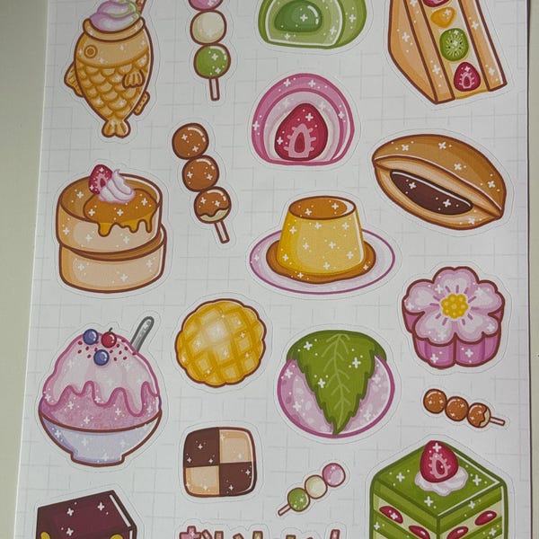 Sakura Spring Stickers | Goodnotes Digital Planner Cute Kawaii Japanese ...