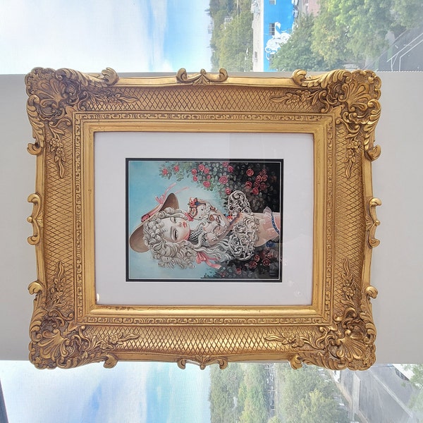 West Frames Napoleon French Baroque Rococo Ornate Wood Wall Picture ...