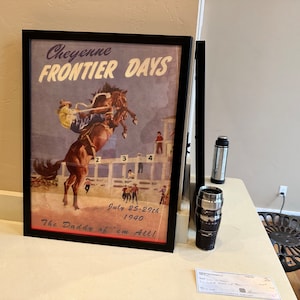 COWBOY Rodeo Poster Texas Cowboy Reunion 1930 Vintage Poster - Etsy