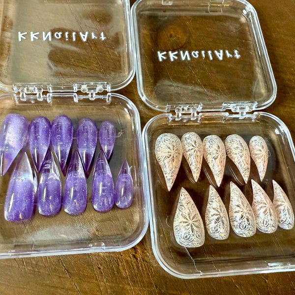 Wolf Claw Dragon Claw Press-on Nails | Werewolf and Eagle Claw Inspired ...