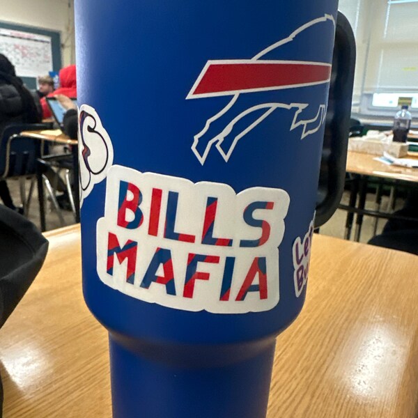 Josh Allen MVP Sticker | Buffalo Bills Mafia | Water Bottle, Laptop ...