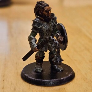 Orc Orog / Half-orc Fighter Barbarian DND Resin 28mm Scale Dungeons ...