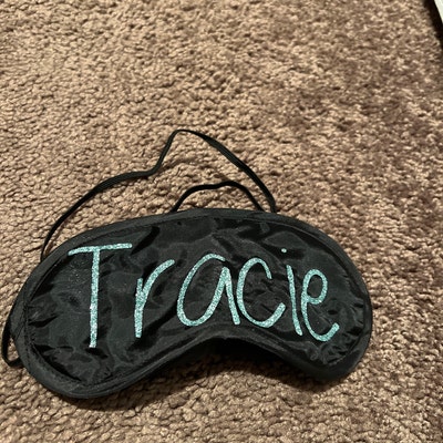 Personalized Sleep Masks Great for Dance Parties Cheer - Etsy
