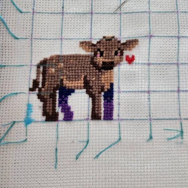 Farming Magic Stitch-along, Cozy Fantasy SAL Cross Stitch Pattern PDF ...