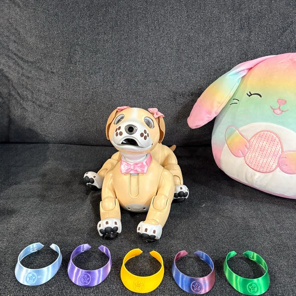 Premium Sony Aibo ERS-1000 3D Custom Printed Robotic Dog Collar - Dark ...