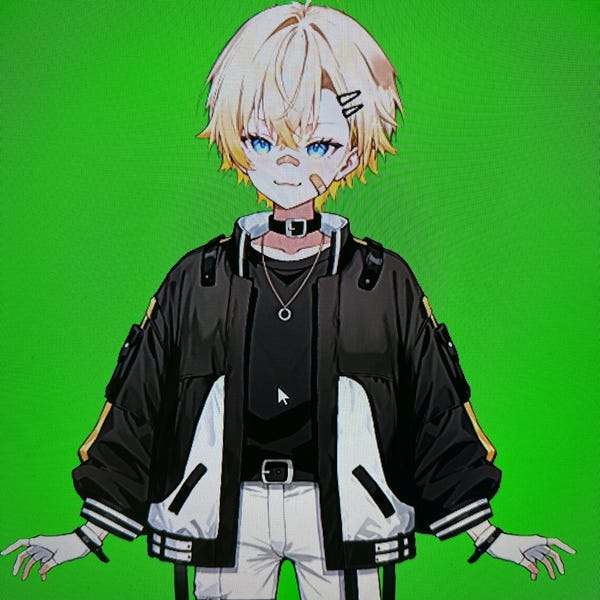 Live2d Model: Orange Cat Boy – Vtuber Model FULLY RIGGED - Ready to Use ...