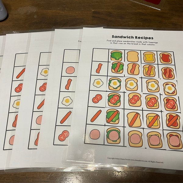 Flashlight Fruits - Printable PDF - Download Only - Interactive Sorting ...