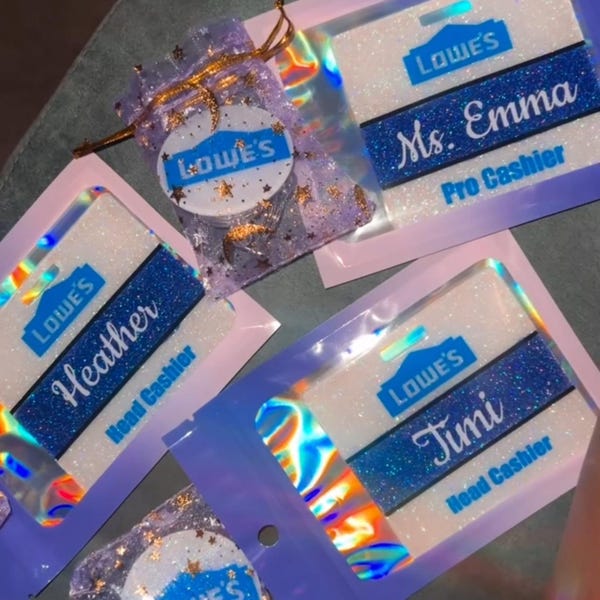 Lowe’s Name Badge - Etsy