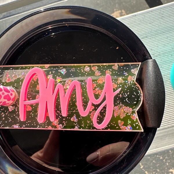 Backpack Name Tag Acrylic Keychain Personalized Acrylic Name Tag Diaper ...