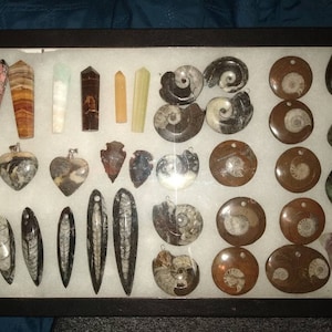 6 Pack of Riker Display Cases 3 X 4 X 3/4 for Collectibles Jewelry ...