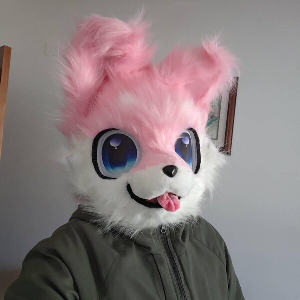 Kigurumi Fur Head, Cute Furry Mask Head, Furi Cos, New Fur Suit Head ...