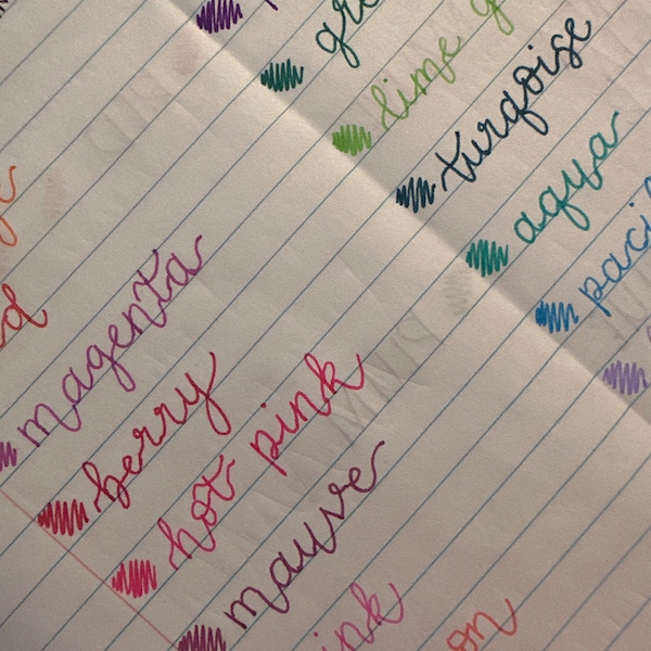 DIGITAL DOWNLOAD Monoline Bouncy Cursive Lettering Workbook (60 PAGES ...