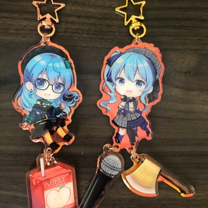 Hololive Vtuber Hoshimachi Suisei Fan-made Acrylic Standee Figure ...